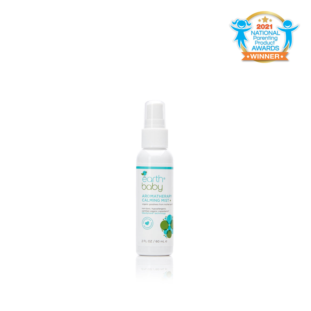 Aromatherapy Calming Mist +, 2 fl oz — Earth Baby Store